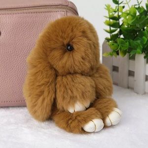 Accessories | Just In Super Cute Pom Pom Bunny Keychains | Poshmark